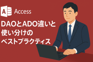 DAOとADOの違いと使い分けのベストプラクティス - なかぜんのPC &副業ラボ